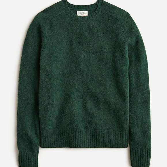 J. Crew | Sweaters | Nwt J Crew 0 Brushed Wool Crewneck Sweater In ...